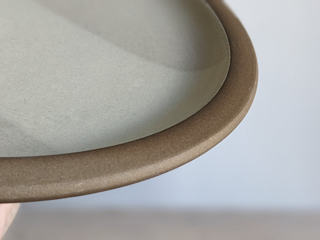 Vintage Heath Ceramics Rim Line Dinner Plate in Birch Glaze – Ud Form